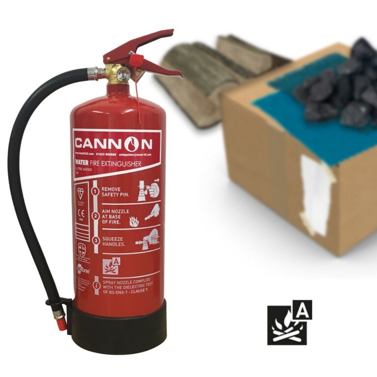 Water Extinguisher (Black) | Cannon Fire Protection