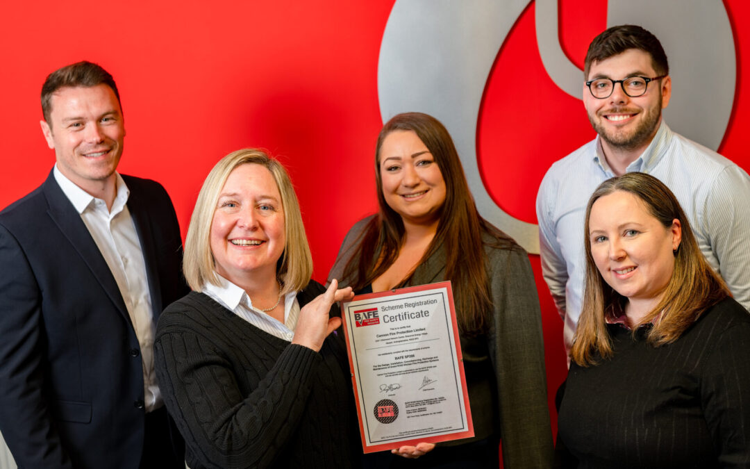 Cannon Awarded BAFA SP206 Accreditation | Cannon Fire Protection