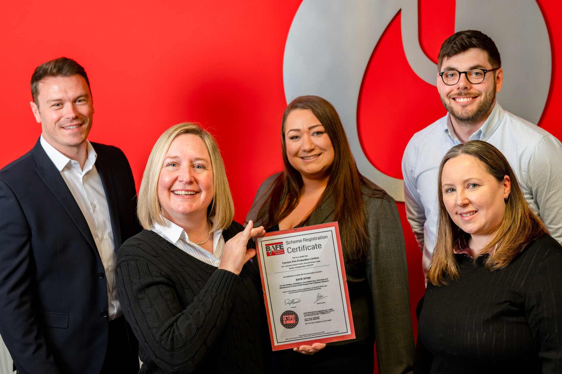 Cannon Awarded BAFA SP206 Accreditation | Cannon Fire Protection
