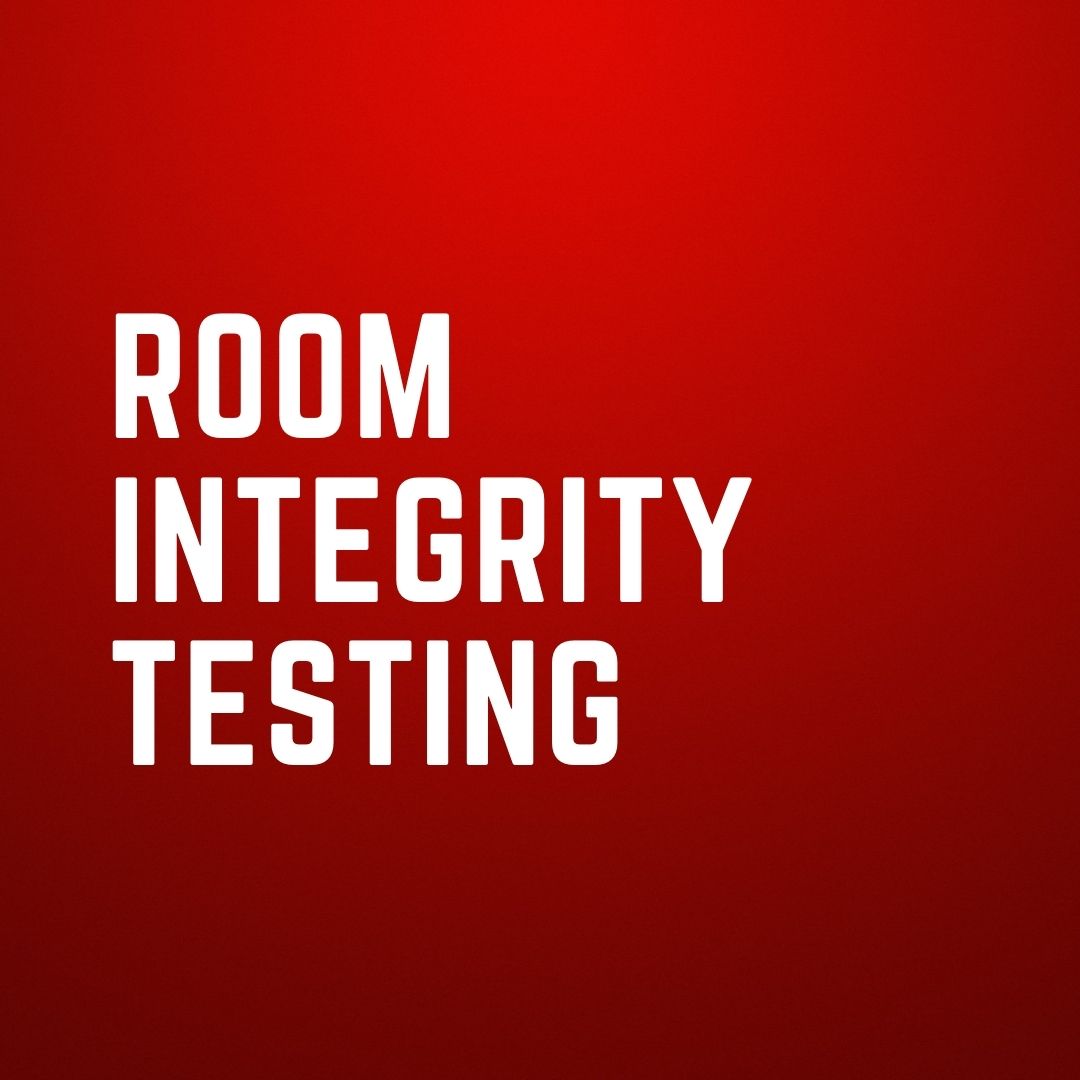Room Integrity Testing for Fire Suppression Equipment
