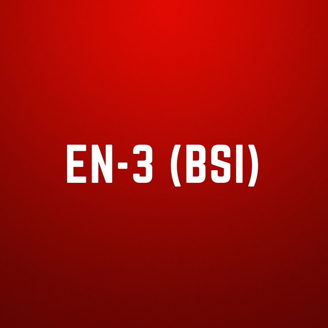 EN-3 (BSI) British Standards Institution | Cannon Fire Protection