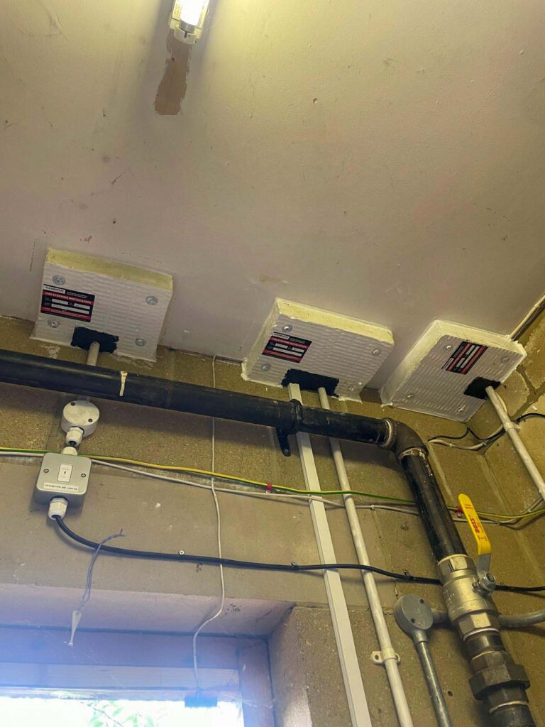 Room Integrity Testing - Cannon Fire