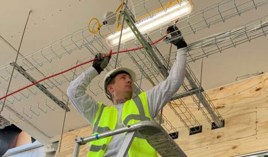 Fire Sprinkler System Install - Cannon Fire