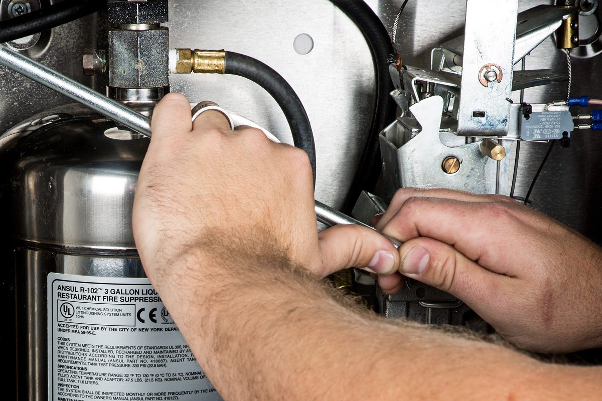 5 Key Questions About Ansul Servicing - Cannon Fire