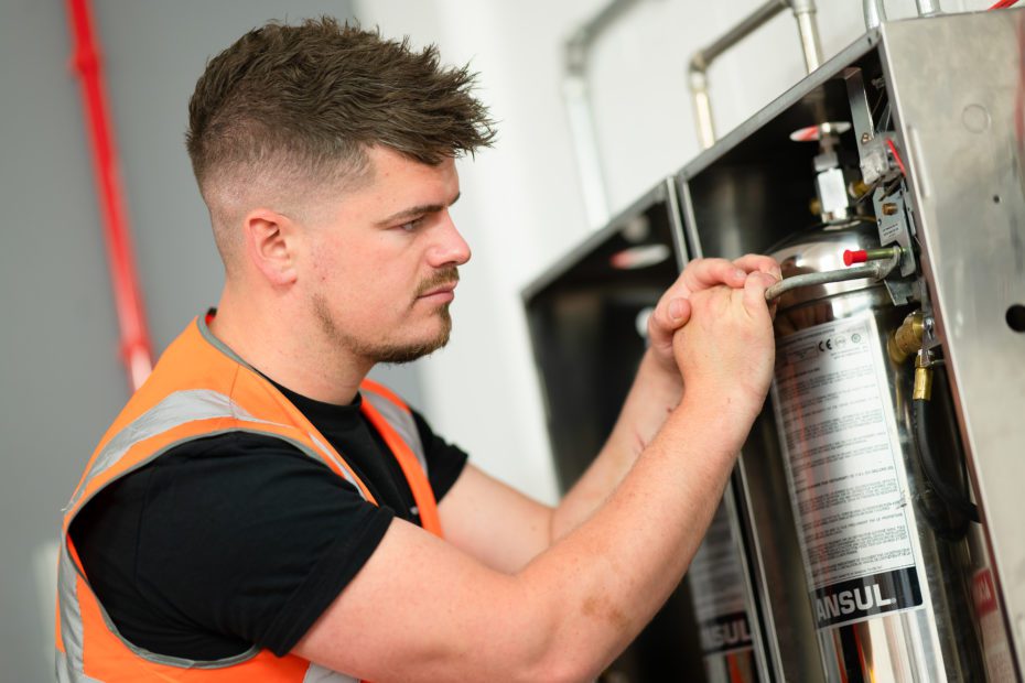 5 Key Questions About Ansul Servicing - Cannon Fire